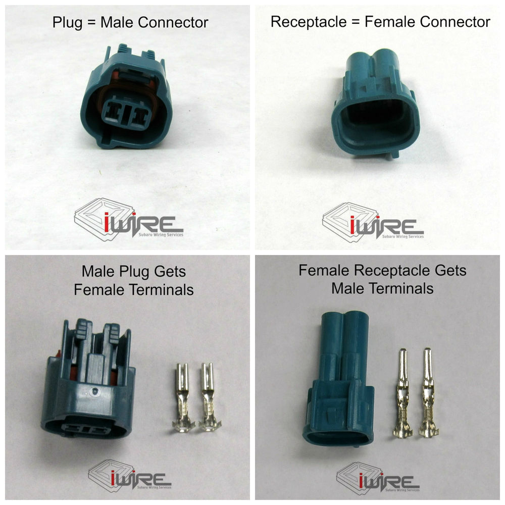 Female vs Male Terminology for Subaru Plugs iWire Subaru Wiring Solutions