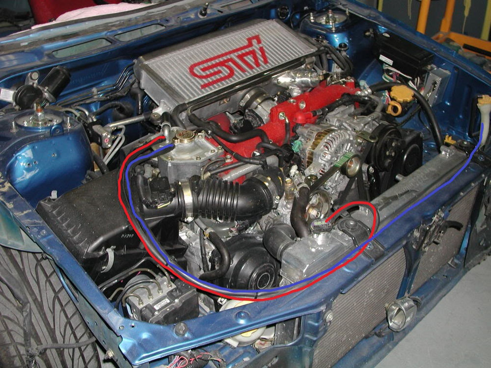 Radiator Swap in your GC | iWire Subaru Wiring Solutions