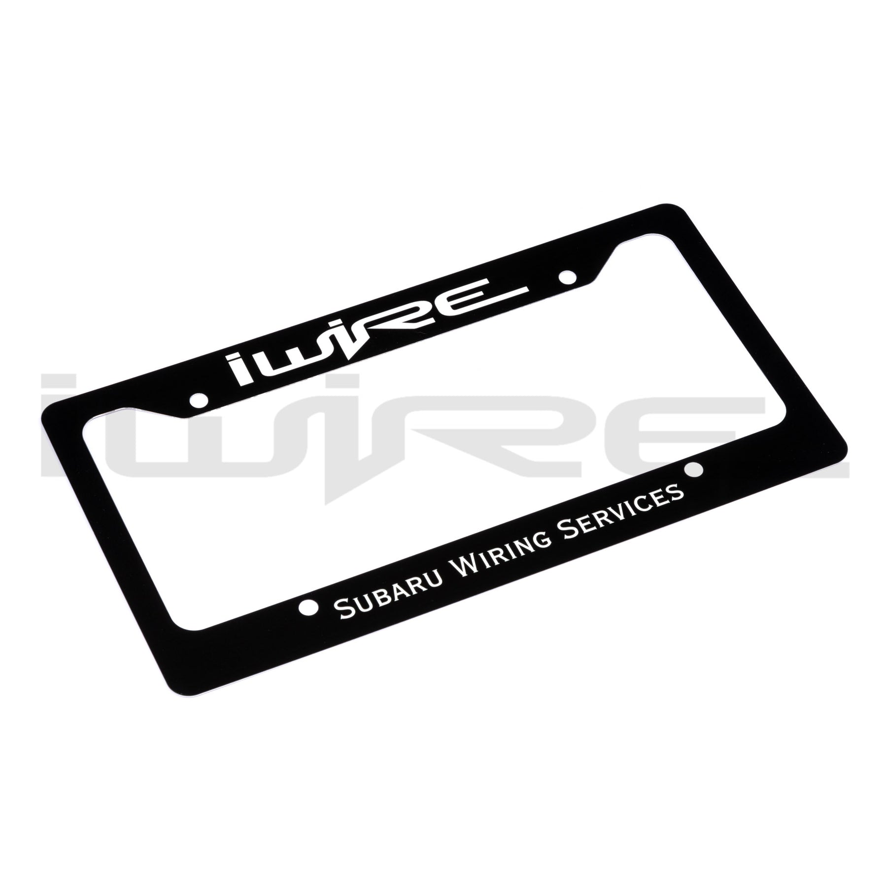 iWire License Plate Frame | iWire Subaru Wiring Solutions